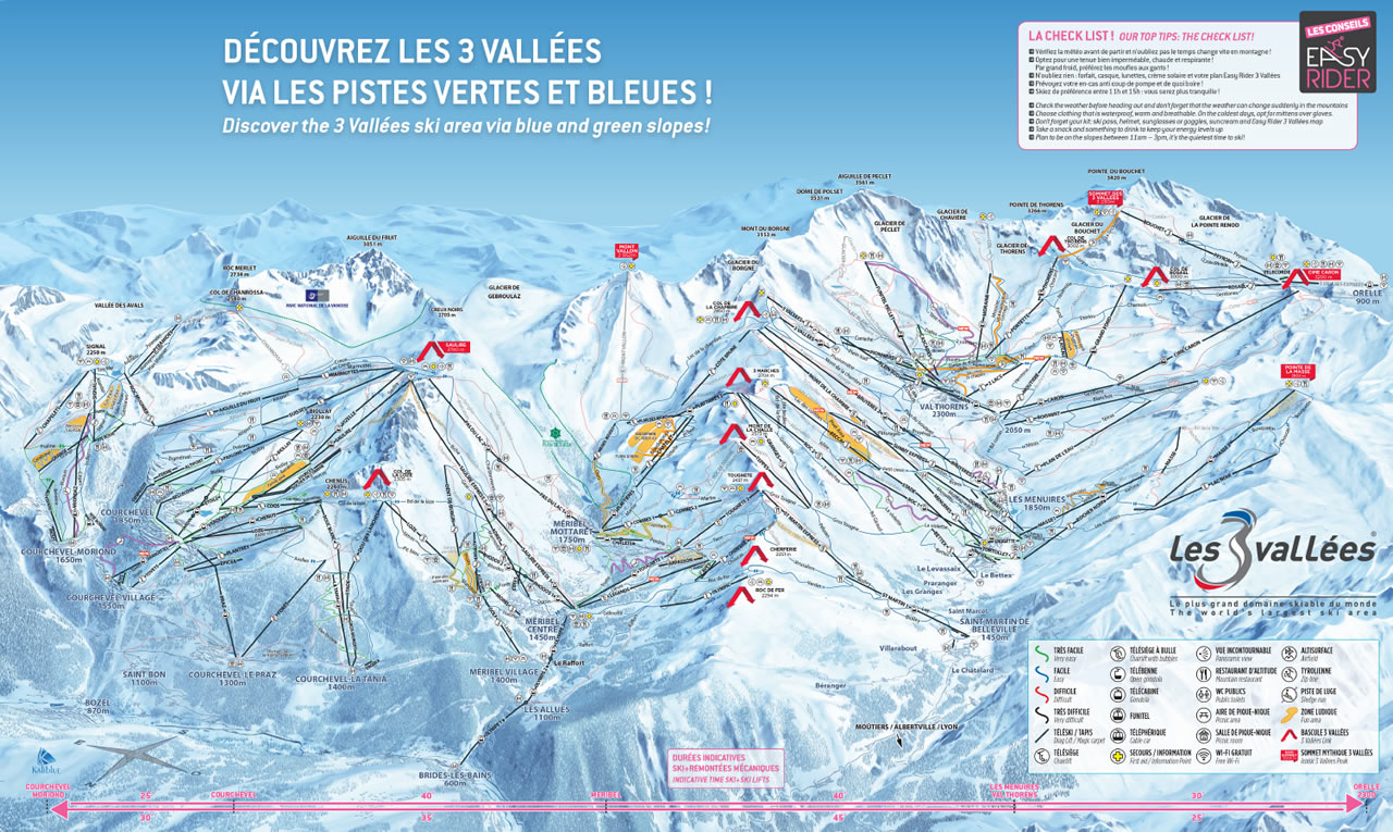 La Tania Lift Pass Prices 2023. Three Valleys Lift Pass Prices 2022/ ...